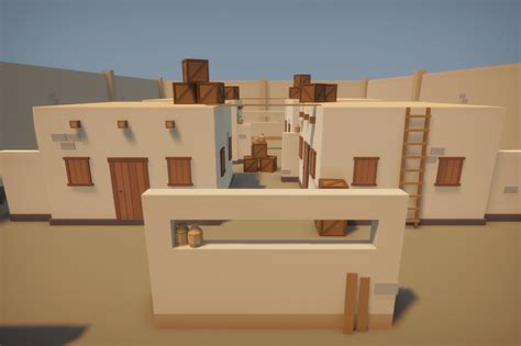 Low Poly Fps Map Lite By Justcreate3d
