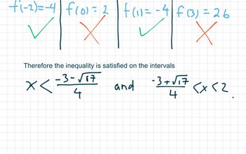 MHF U Solving Polynomial Inequalities Educreations