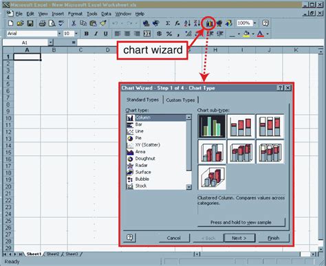 Chart Wizard In Excel Chart Wizard Excel 2013