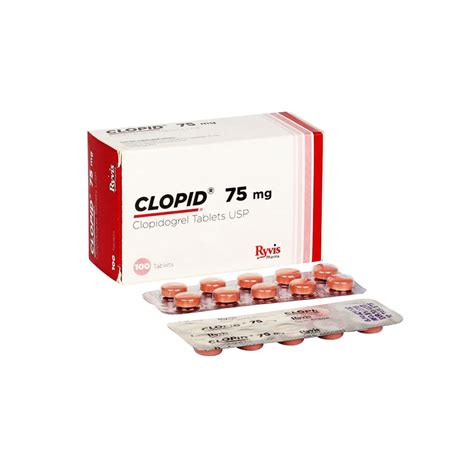 Clopid 75 Mg Ryvis Pharma