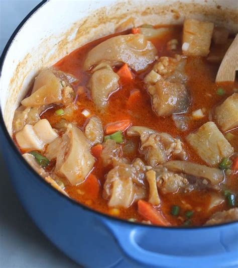Cow Foot Soup Recipe Immaculate Bites Cow Heel Soup Recipe