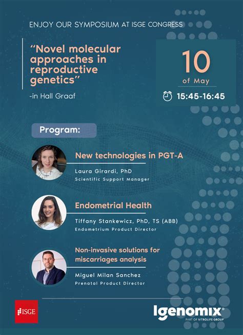 Igenomix On Linkedin Isgecongress Nipoc Pgta Endometrialhealth Vitrolifegroup