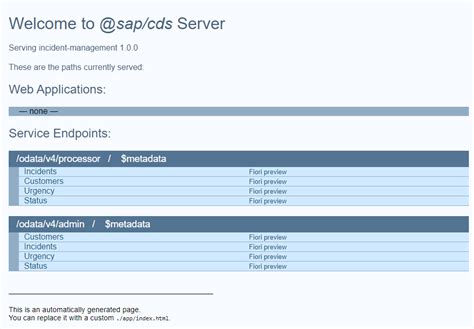 Build A CAP Application SAP Tutorials