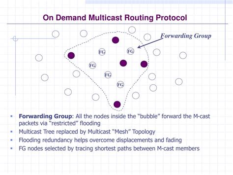 PPT Exploiting The Unicast Functionality Of The On Demand Multicast Routing Protocol