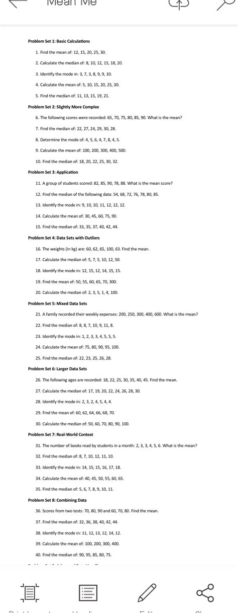 Iviean Ivie Problem Set 1 Basic Calculations StudyX