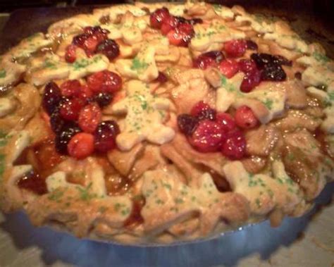 Caramel Apple Cran Cherry Pie Recipe Chef S Resource Recipes