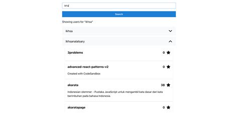 Github Ikhsanalatsarygithub Repositories Explorer An Example