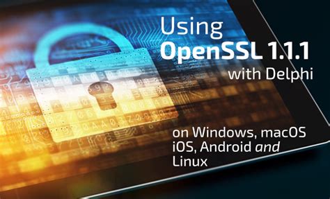 Using Openssl With All Delphi Target Platforms Grijjy Blog