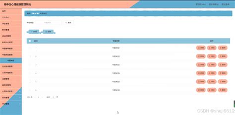 开题报告 Springboot高中生心理健康管理系统mha6o计算机毕业设计心理健康管理系统开题报告 Csdn博客