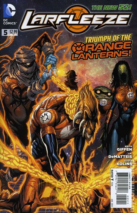 Larfleeze 2013 Dc 5 Orange Lanterns Lanterns Comics