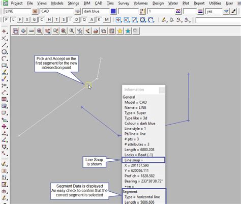 Cad Intersection 2 Segments 12d Wiki