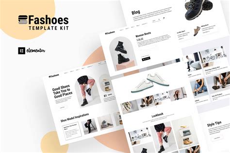 Download Fashoes Minimal Fashion Store Elementor Template Kit