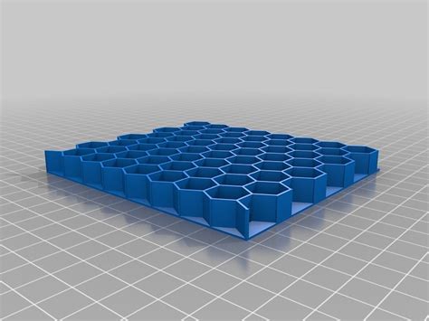 My Customized OpenSCAD Library Parametric Honeycomb Generator Free D Model On Creazilla