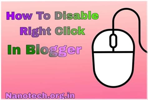 How You Can Block Or Disable Copy Paste From Blog Nano Tech