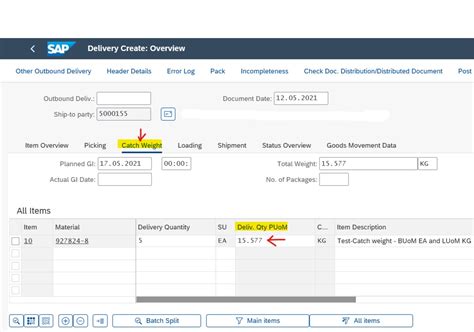 Catch Weight Management Integration To Sap S4hana Sap Community