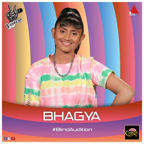Bhagya Blind Audition The Voice The Voice Sri Lanka Facebook