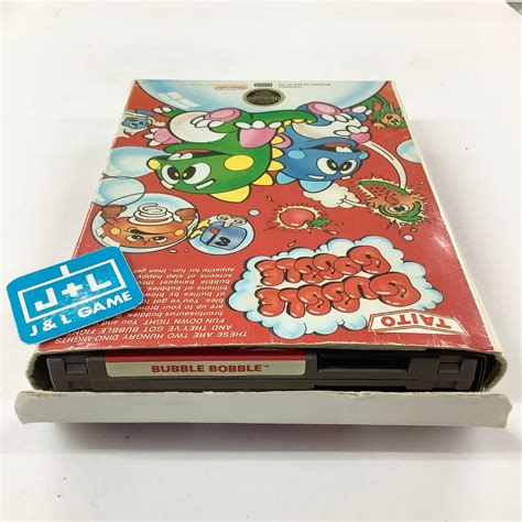 Bubble Bobble Nes Nintendo Entertainment System [pre Owned] Jandl Game