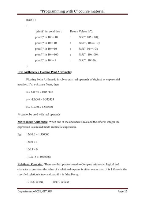 Dr Mrinal Paliwal Blog Basic Program Structure And Operators