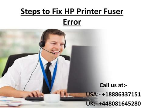 Ppt Steps To Fix Hp Printer Fuser Error Powerpoint Presentation Free Download Id 8463285