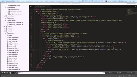 Ruby On Rails Tutorial 17 Dropdowns Signin Signout Youtube