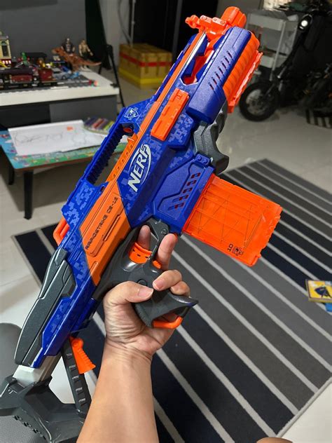 Nerf Rapidstrike Hobbies And Toys Toys And Games On Carousell
