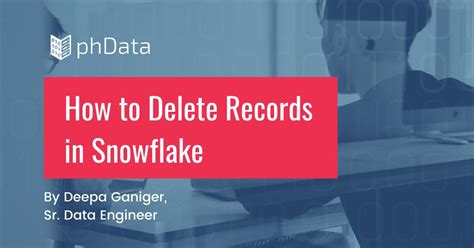Delete Duplicate Records In Snowflake Using Cte Templates Sample Printables