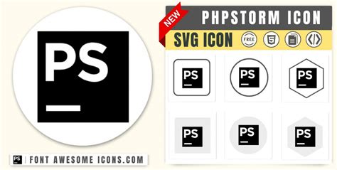 Phpstorm Icon Svg Code — Download Path Html