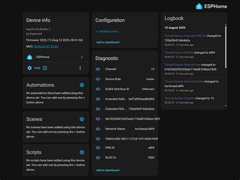 How To Create Thread Devices With Esphome Smarthomescene