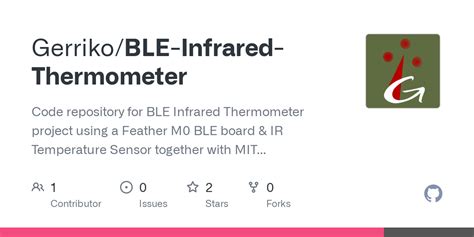 github gerriko ble infrared thermometer code repository for ble infrared thermometer project