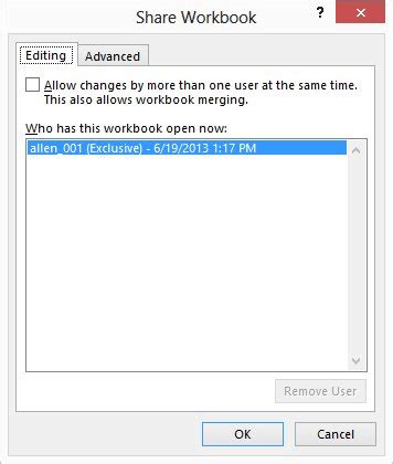 Noting When A Workbook Was Changed Microsoft Excel