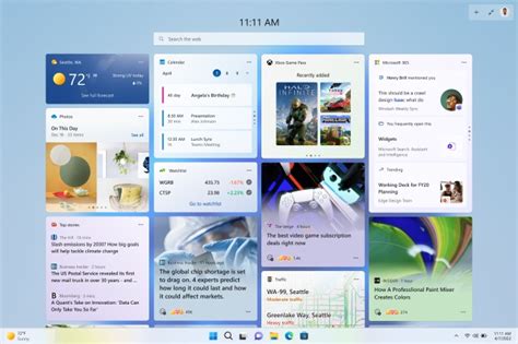 Windows 11 Explores An Expanded Full Sized Widget Board Digital Trends