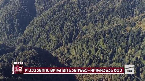 ოკუპანტების მორიგი სამიზნე ჩორჩანას ტყეა Youtube