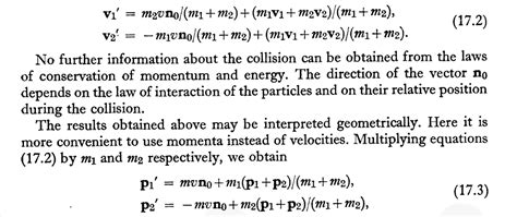 Solved Please Use The Elastic Collision Derivation Using The