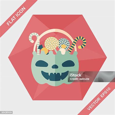 할로윈 사탕 평편 아이콘크기 긴 Shadow Eps10이 포함됩니다 10월에 대한 스톡 벡터 아트 및 기타 이미지 10월 가득 찬 가을 Istock