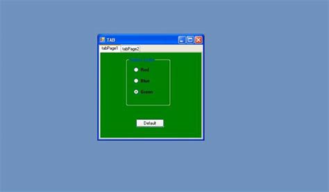How To Change Background Color Of Tab Control In C Sharp MindStick