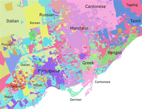 Most Common Second Languages In Toronto Rtamil