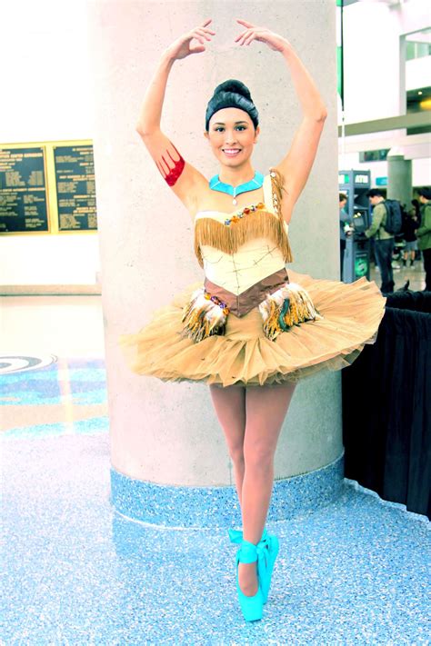 Ballerina Pocohantas Cosplay Disney Cosplay Princess Cosplay Pocahontas Cosplay