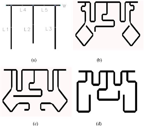 Figure 4 From The Compact Microstrip Bandstop Filter Using Equal Width