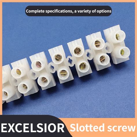 Wire Connector Strip Isolation Screw Connector Terminal Wire Connector Strip 5a 10a 20a 30a
