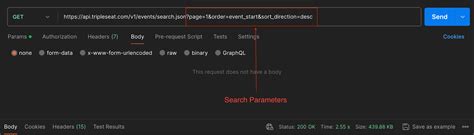 API Events Endpoint Tripleseat Support