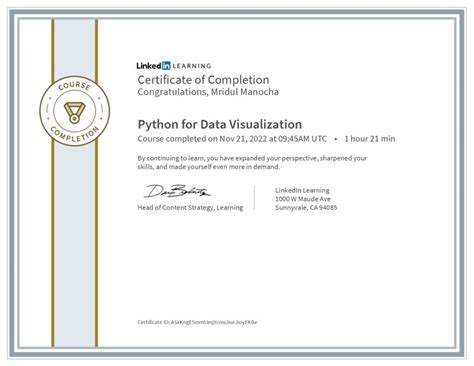 Mridul Manocha On Linkedin Python Datavisualization Linkedinlearning