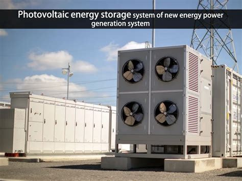 Photovoltaic Energy Storage System Of New Energy Power Generation System Huntkey And Grevault