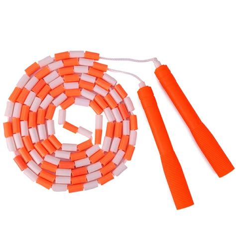 구슬줄넘기 아동용 컬러 색동줄넘기 꼬임방지 줄넘기 오렌지 F079 티몬