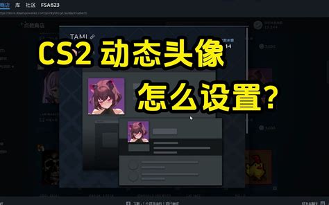 Cs2中的动态头像怎么设置？ 河南simple 默认收藏夹 哔哩哔哩视频
