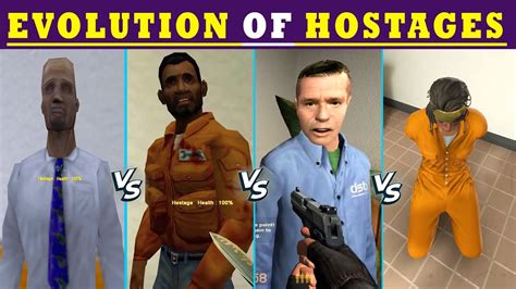 Evolution Of Hostages In Counter Strike YouTube
