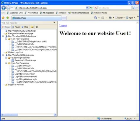 Data Driven Web Testing With Visual Studio 2008 Team System Codeproject