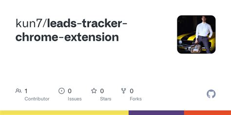 Github Kun Leads Tracker Chrome Extension