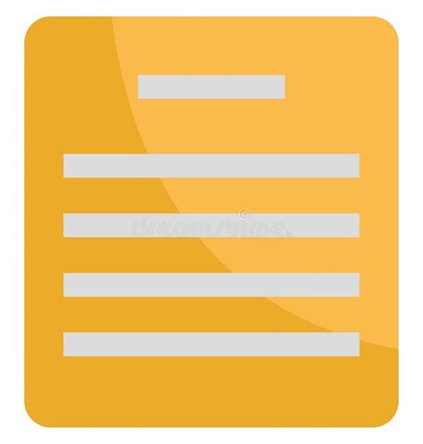 Yellow Textbook Icon Stock Vector Illustration Of Group 261075930