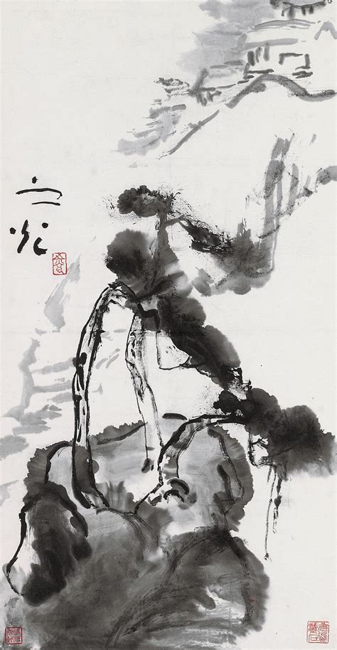 谢之光 山水 立轴广州嘉德 四季嘉德拍卖会（四）广州华艺国际拍品价格图片拍卖专场拍卖会预展拍卖会结果卓克拍卖频道