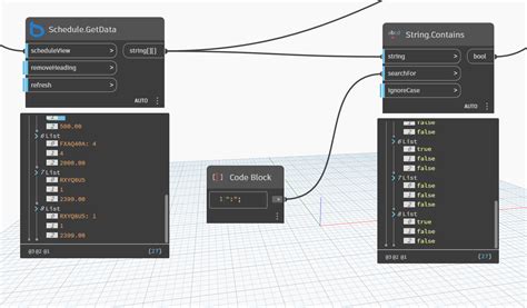 Filtering List Issue Dynamo